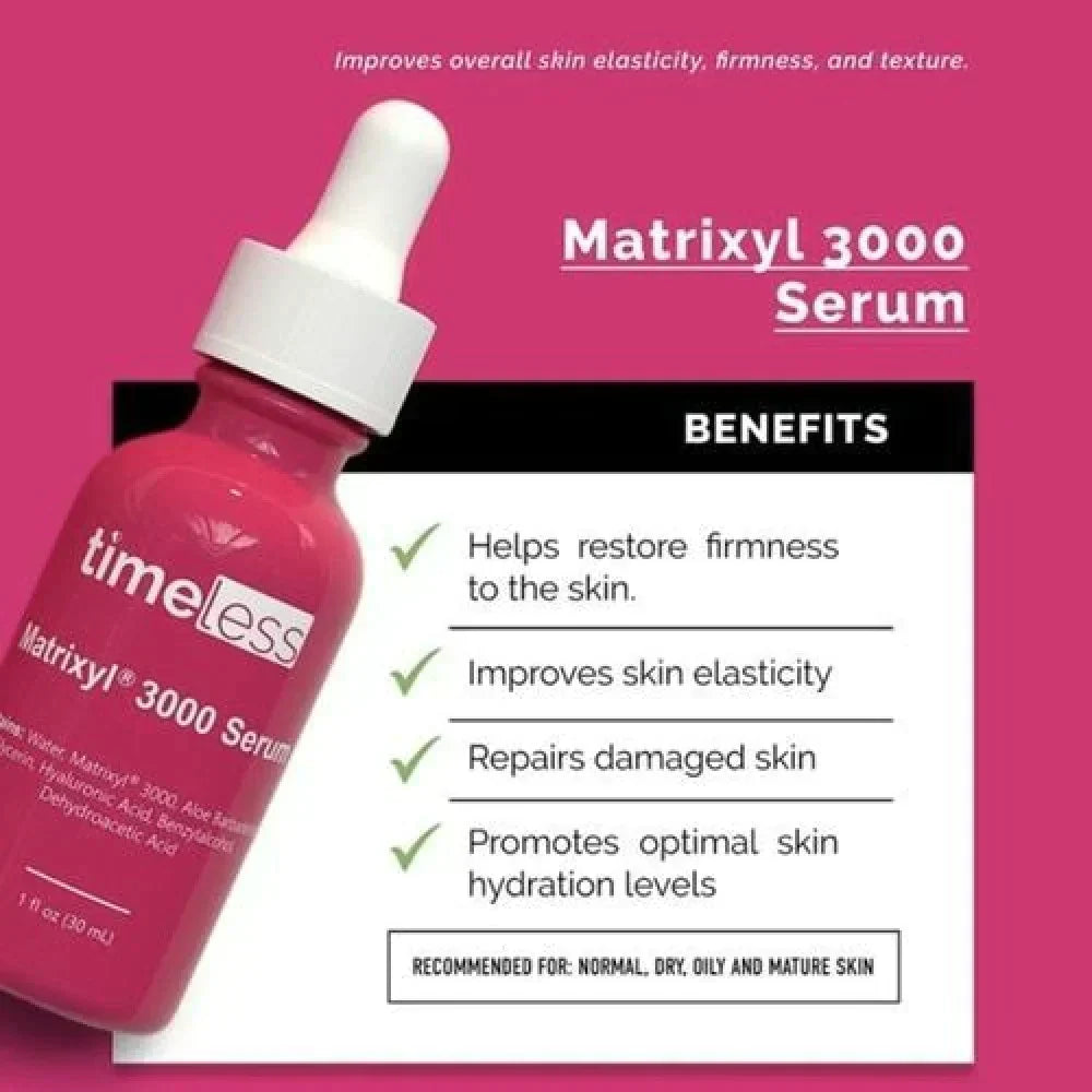 Timeless matrixyl 3000 hyaluronic Acid – Gemify Beauty